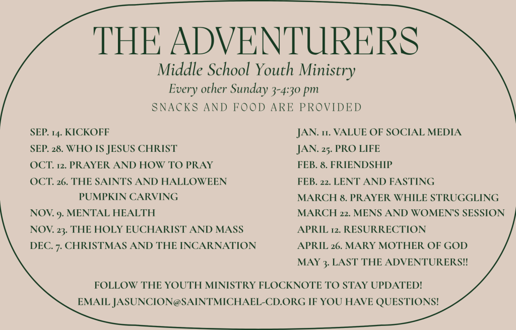 Get Involved – Saint Michael Church